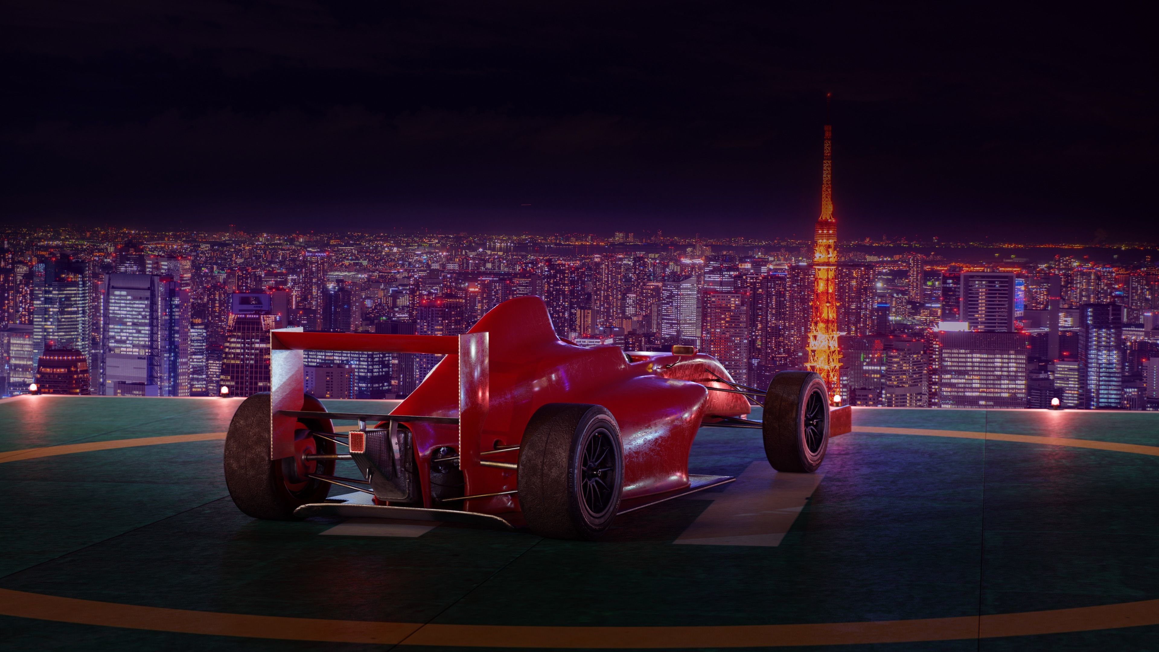 Formula 4 car 3D model | CGTrader