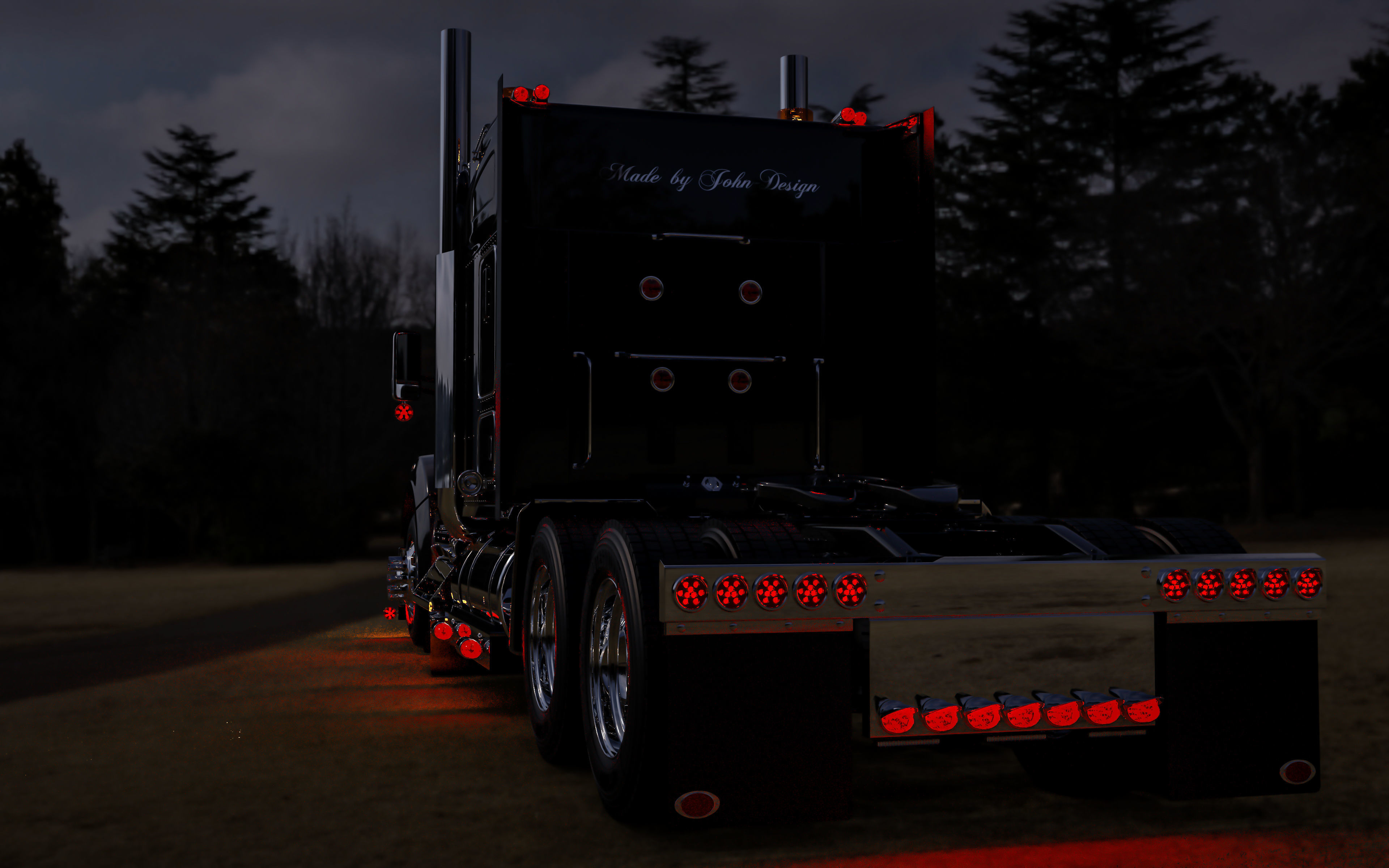 Kenworth W990 Custom 3D Model 3D model | CGTrader