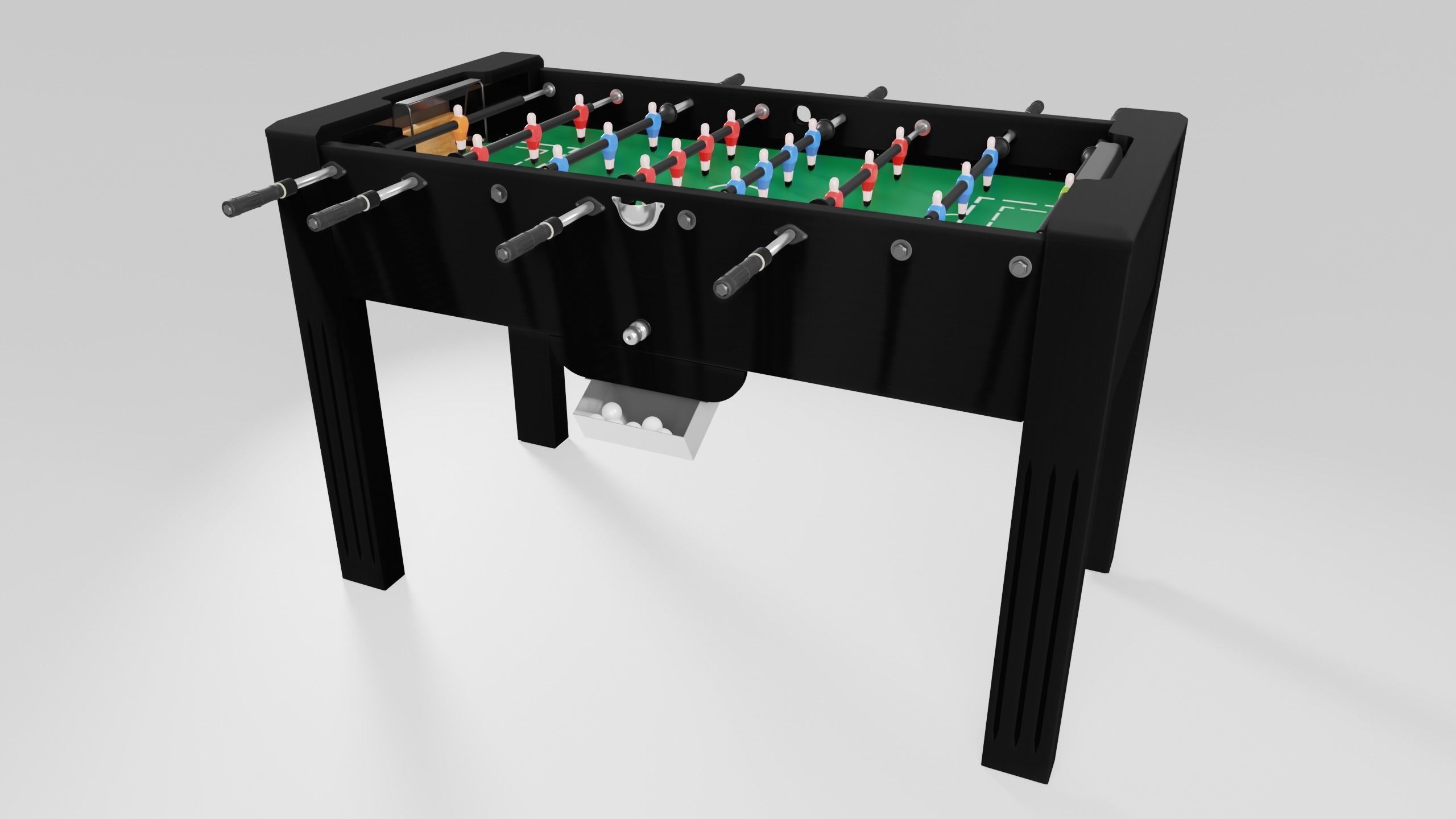 Football Soccer Table - 3d Model 3D model | CGTrader