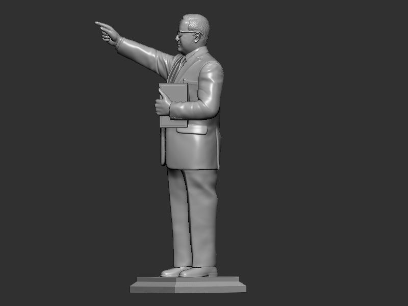 Dr Bhimrao Ambedkar 3D model 3D printable | CGTrader