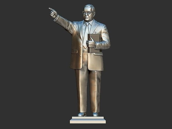 Dr Bhimrao Ambedkar 3D model 3D printable | CGTrader