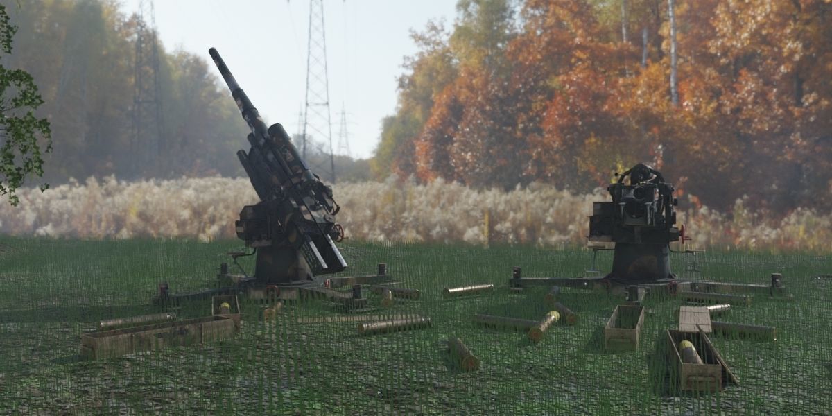 Flak 88 German WWII cannon with ammo 3D model | CGTrader