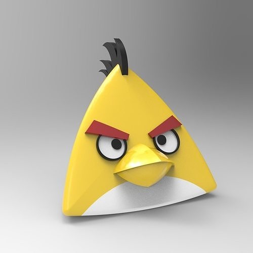 Angry Bird 4 3D model | CGTrader