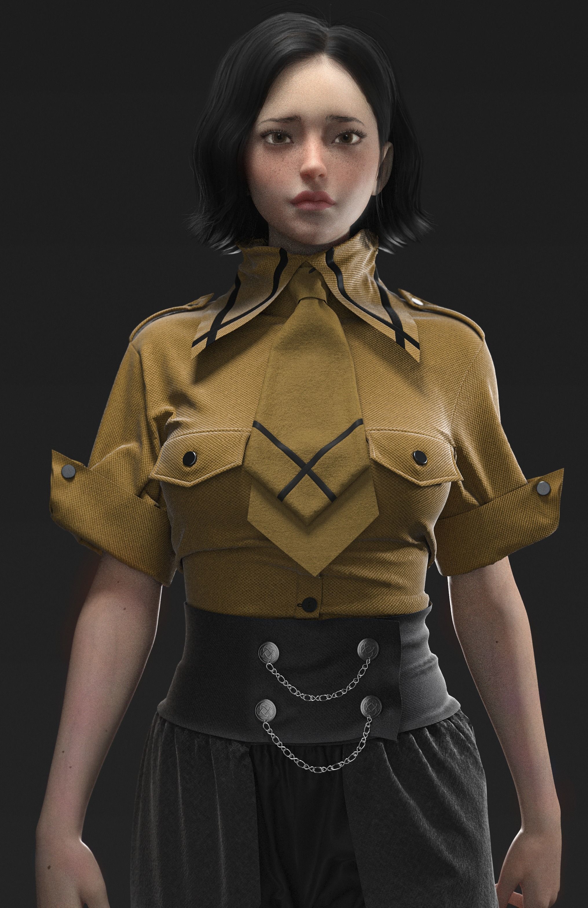 Female Outfit 3D model | CGTrader