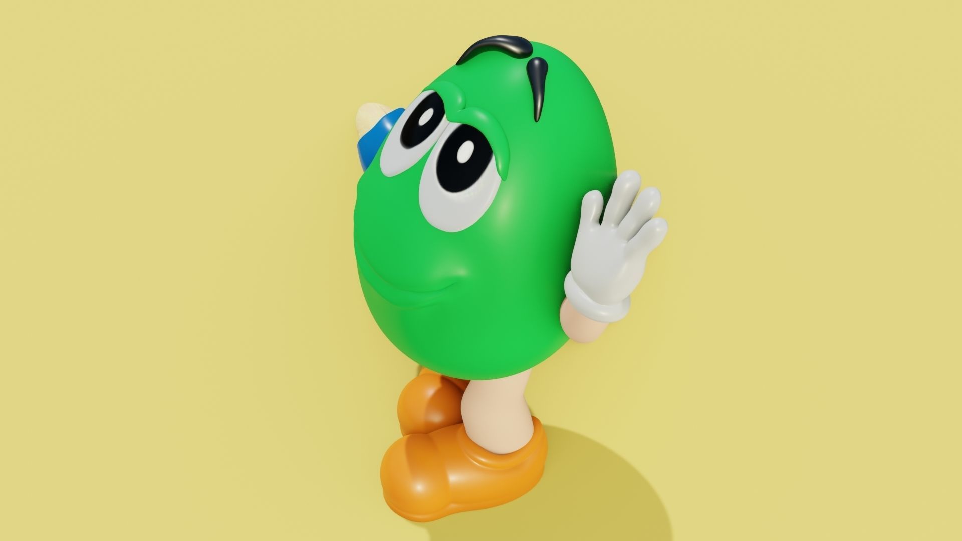 3D model MandM s Character VR / AR / low-poly | CGTrader