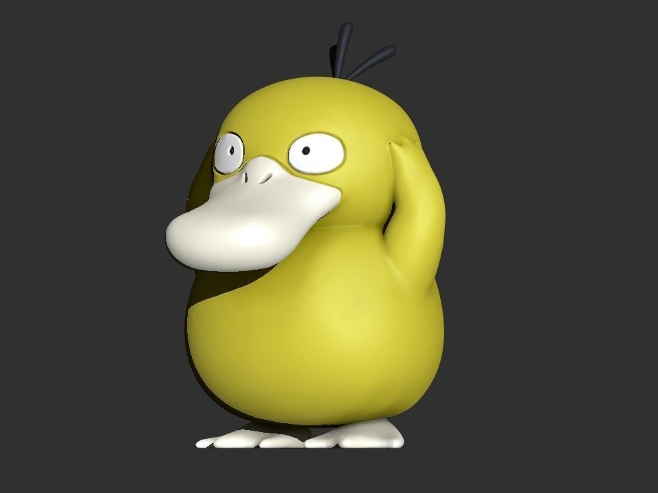 Psyduck duck 3D model 3D printable | CGTrader