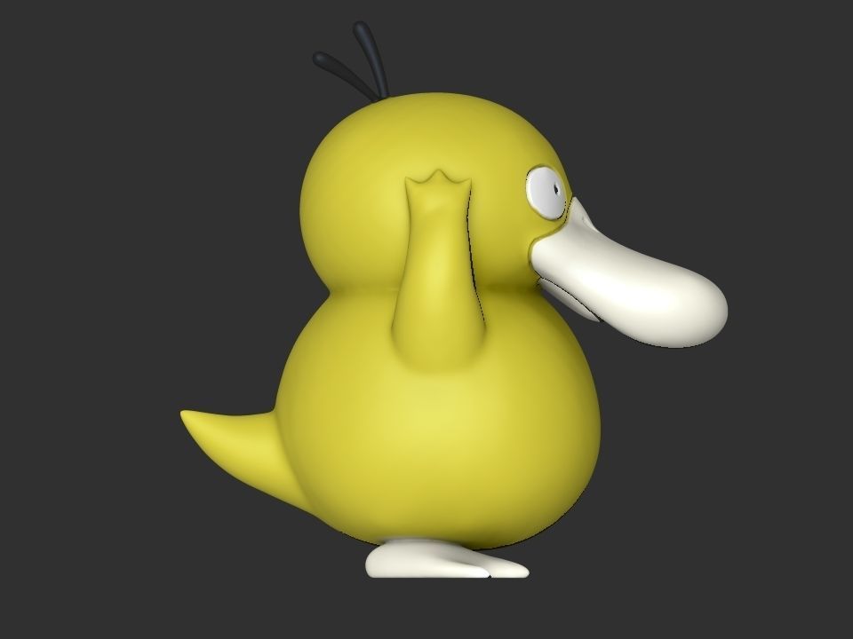 Psyduck 3D model 3D printable | CGTrader