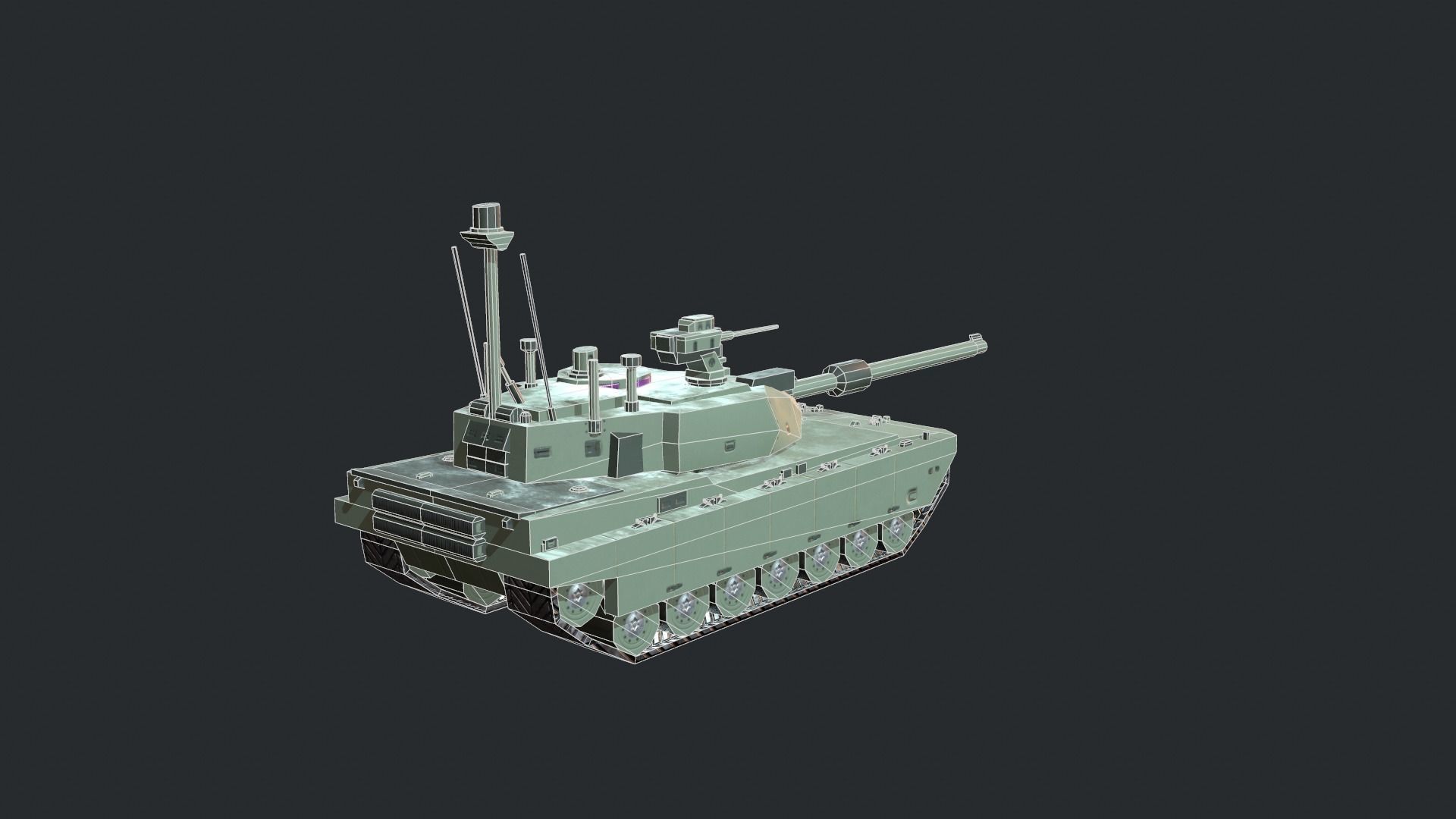 3D model Tanks For RTS Game Pack 2 VR / AR / low-poly | CGTrader