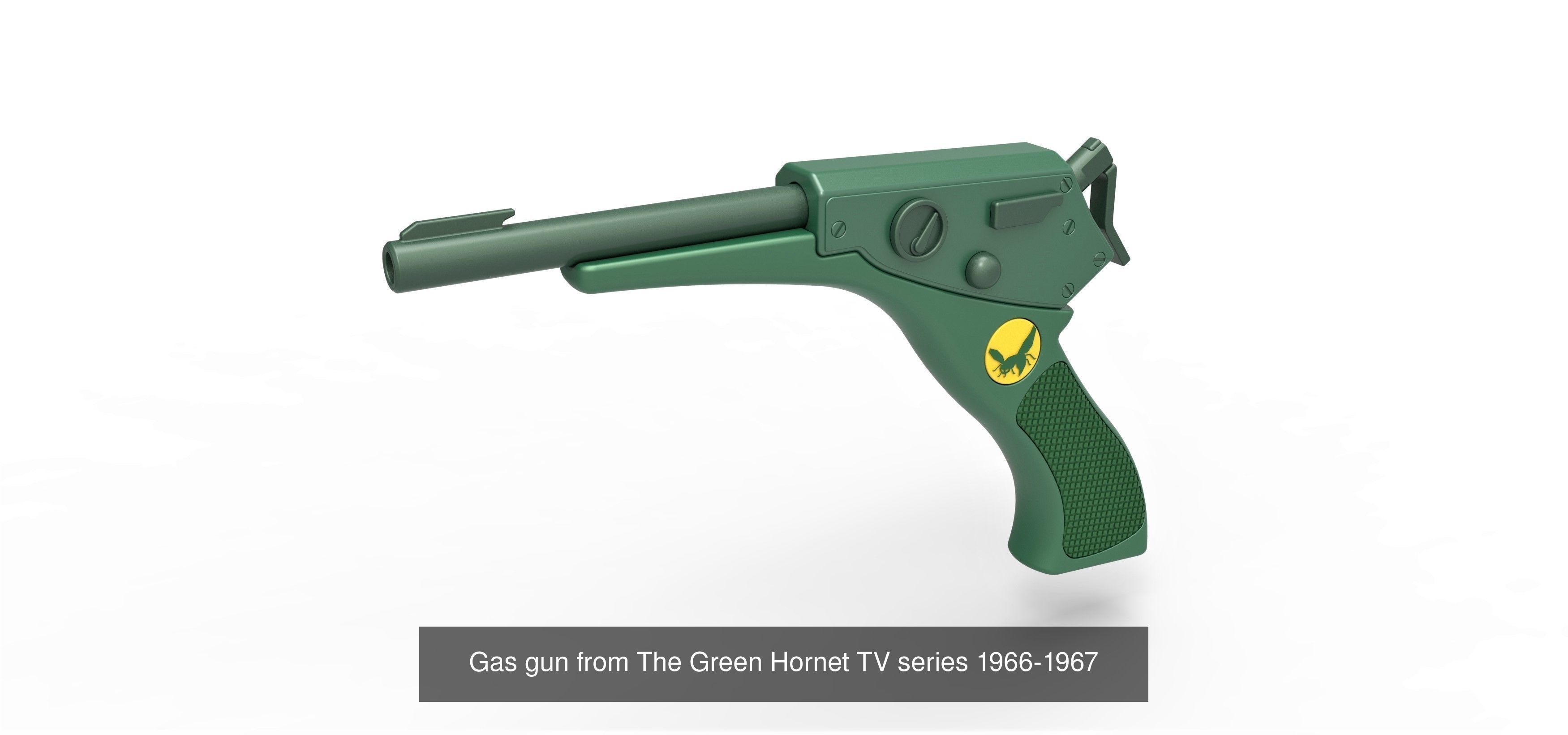 Green Hornet Gas guns and the Emblem 3D Model Collection | CGTrader