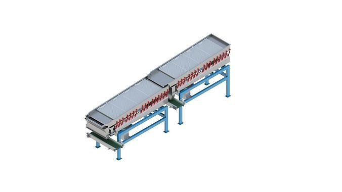 Raisin Sizing Machine 3D model | CGTrader