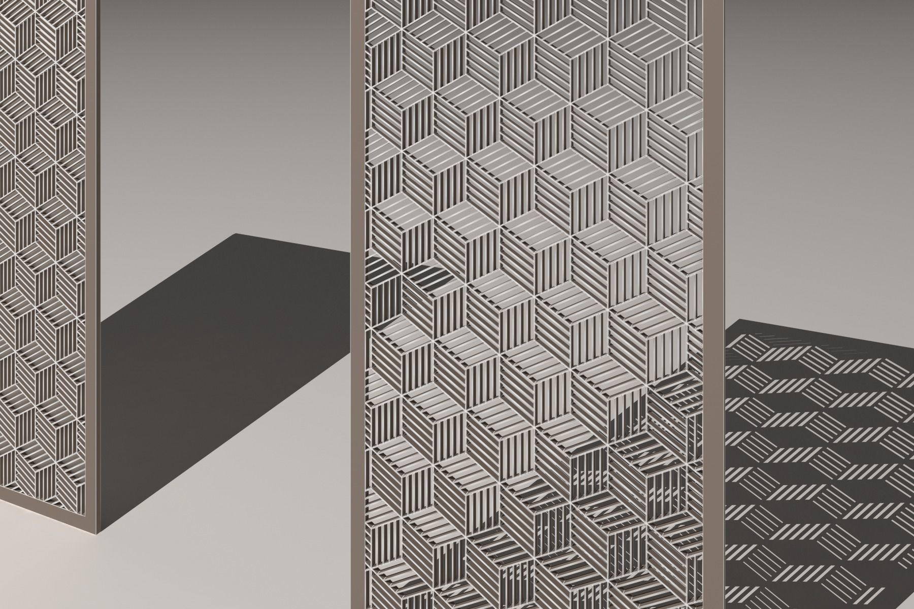 cubic pattern 3D model | CGTrader