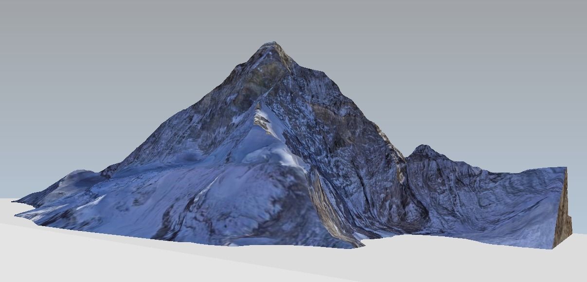3D model The Matterhorn mountain 3d model VR / AR / low-poly | CGTrader