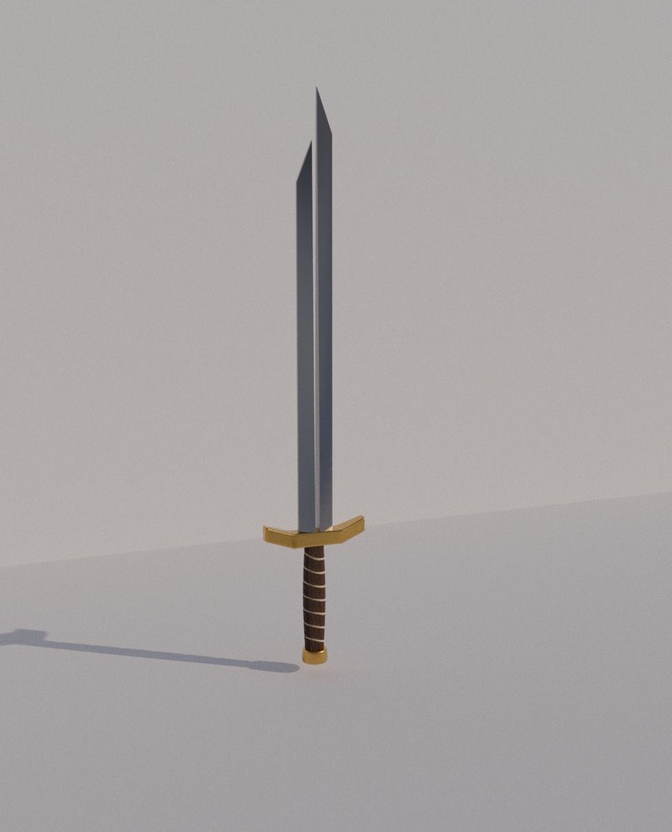 swoard sword 3D model | CGTrader