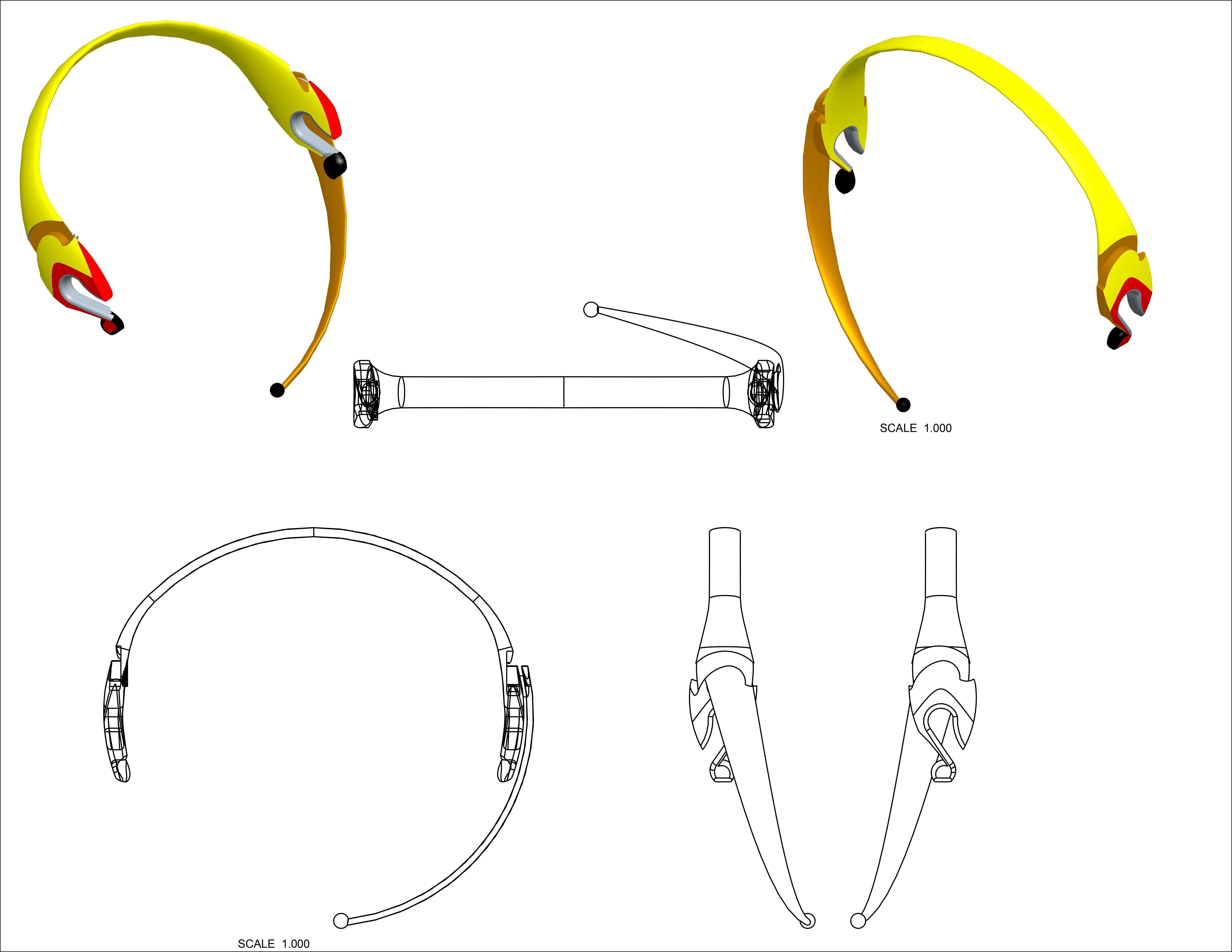Headset Concept Design 3D model | CGTrader
