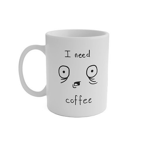 I Need Coffee Mug 3D model | CGTrader