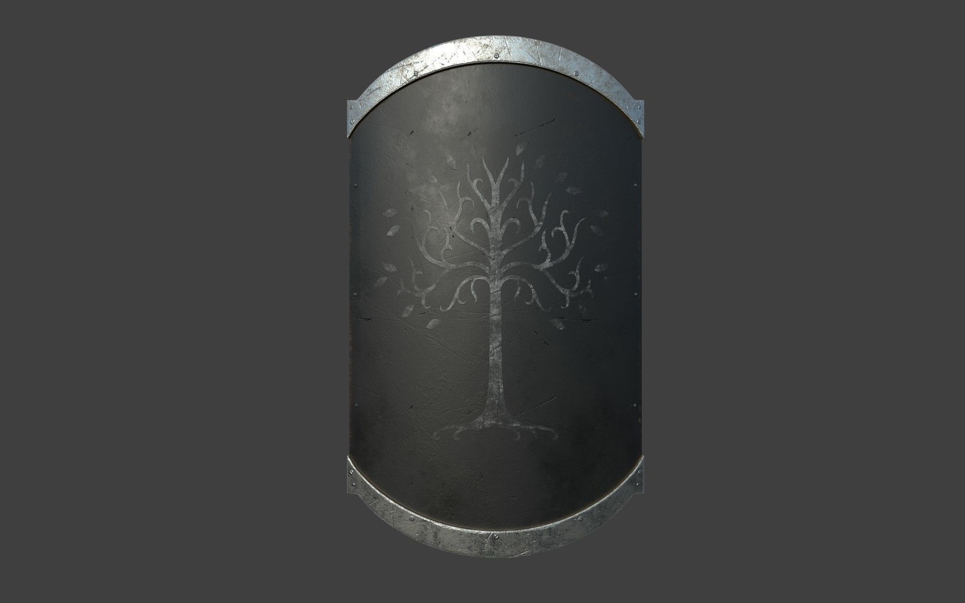 Gondor Shield - The Lord of the Rings 3D model | CGTrader