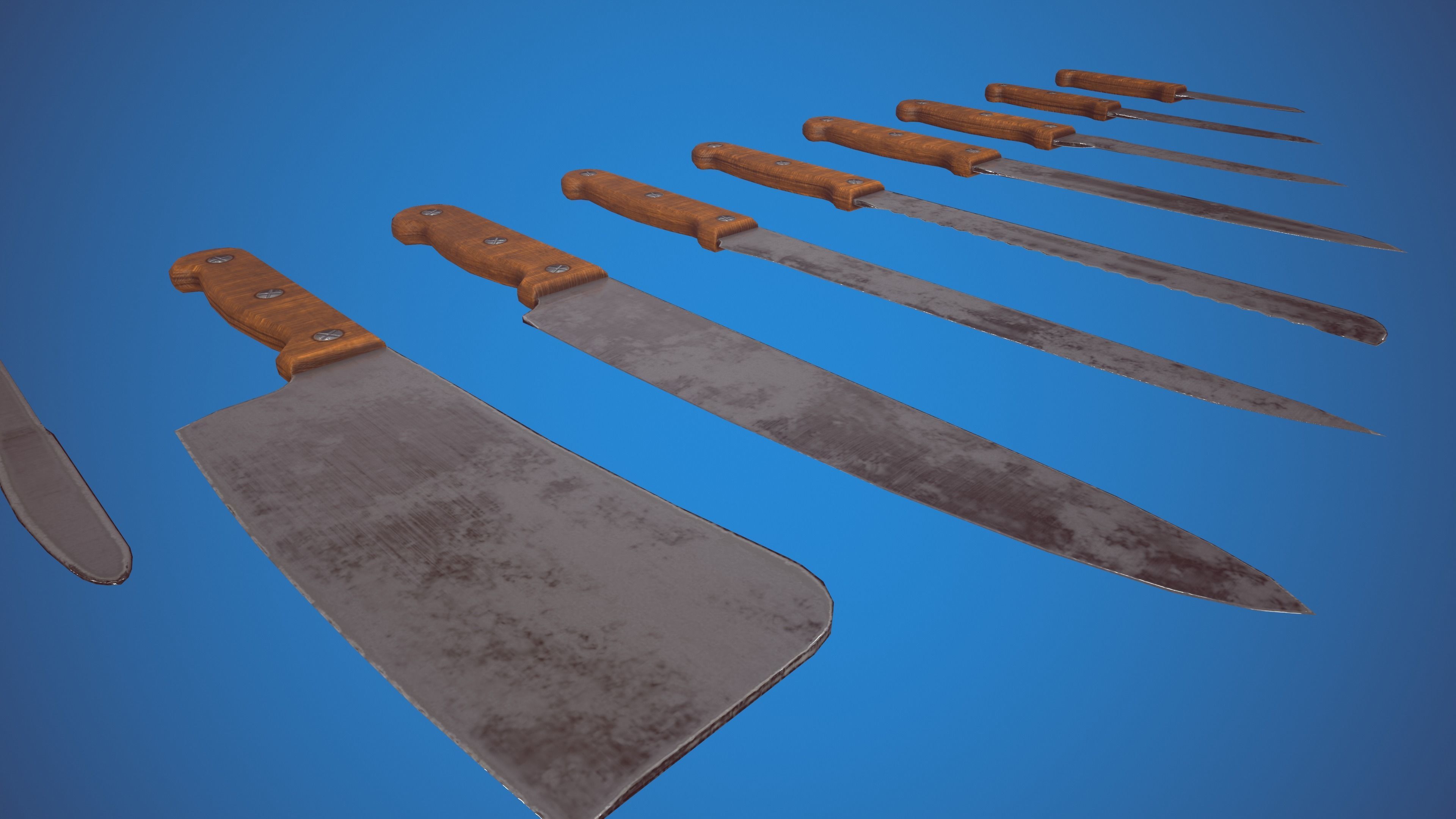 3D model Kitchen Utensils Collection - 1 VR / AR / low-poly | CGTrader