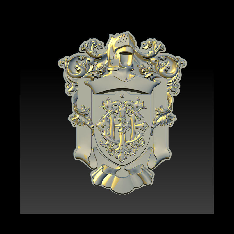 Classical Nameplate frame 3D model 3D printable | CGTrader