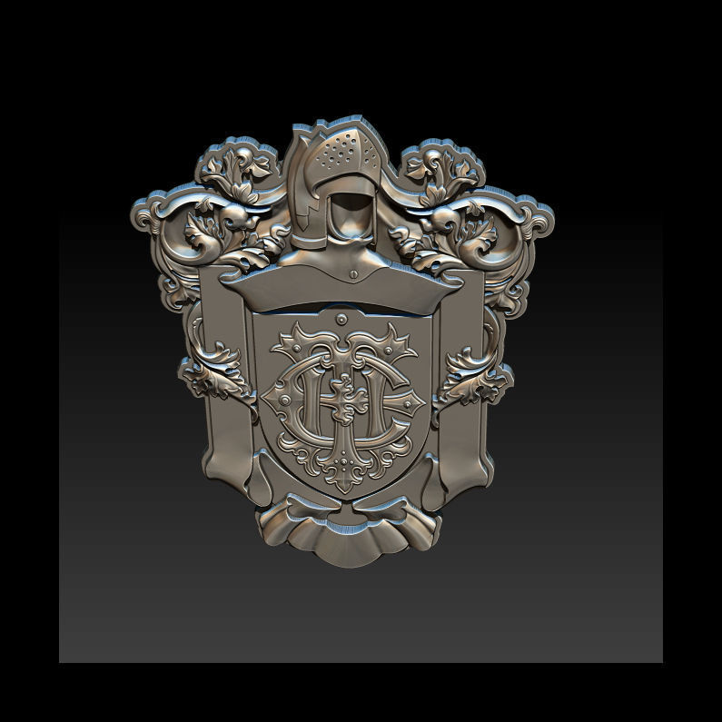 Classical Nameplate frame 3D model 3D printable | CGTrader
