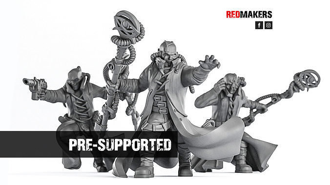 Psychic Squad - Imperial Force 3D model 3D printable | CGTrader