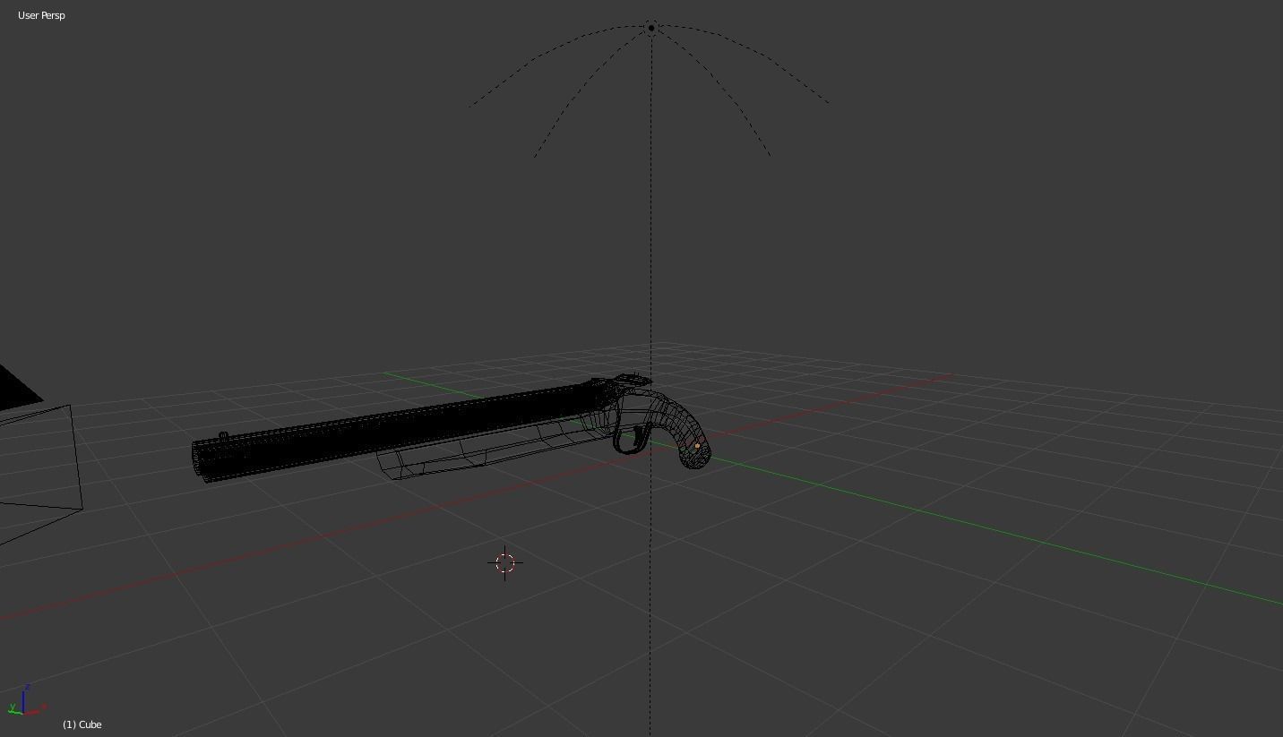 3D model game ready double barrel shotgun VR / AR / low-poly | CGTrader