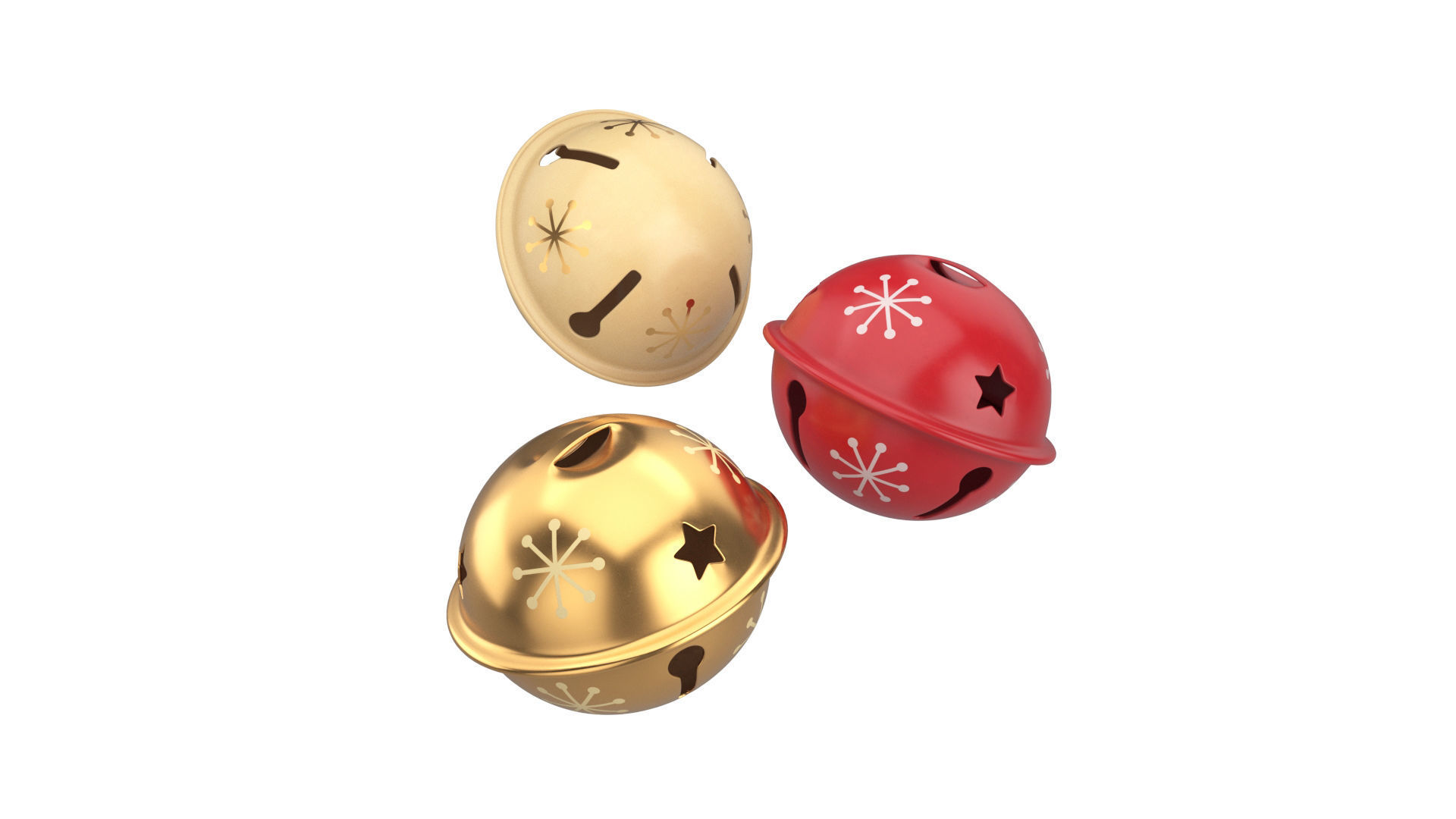 Jingle bells 01 3D model | CGTrader