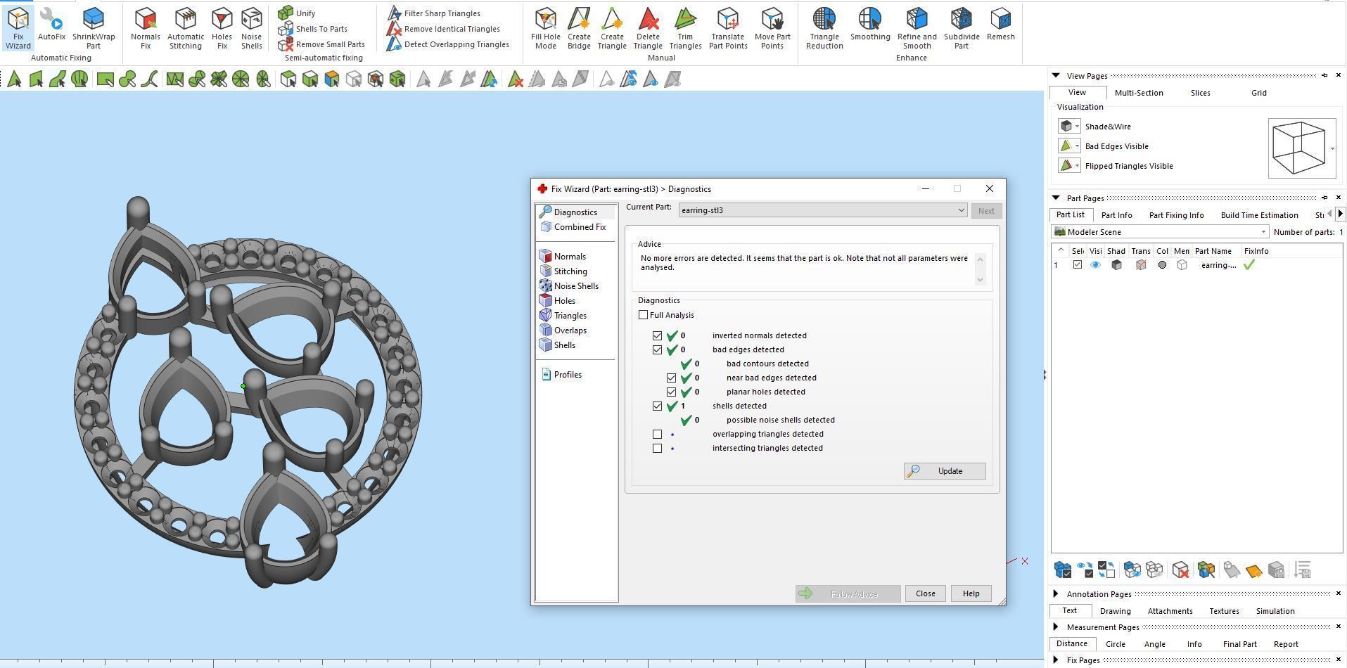 colorful earrings free 3D model 3D printable | CGTrader
