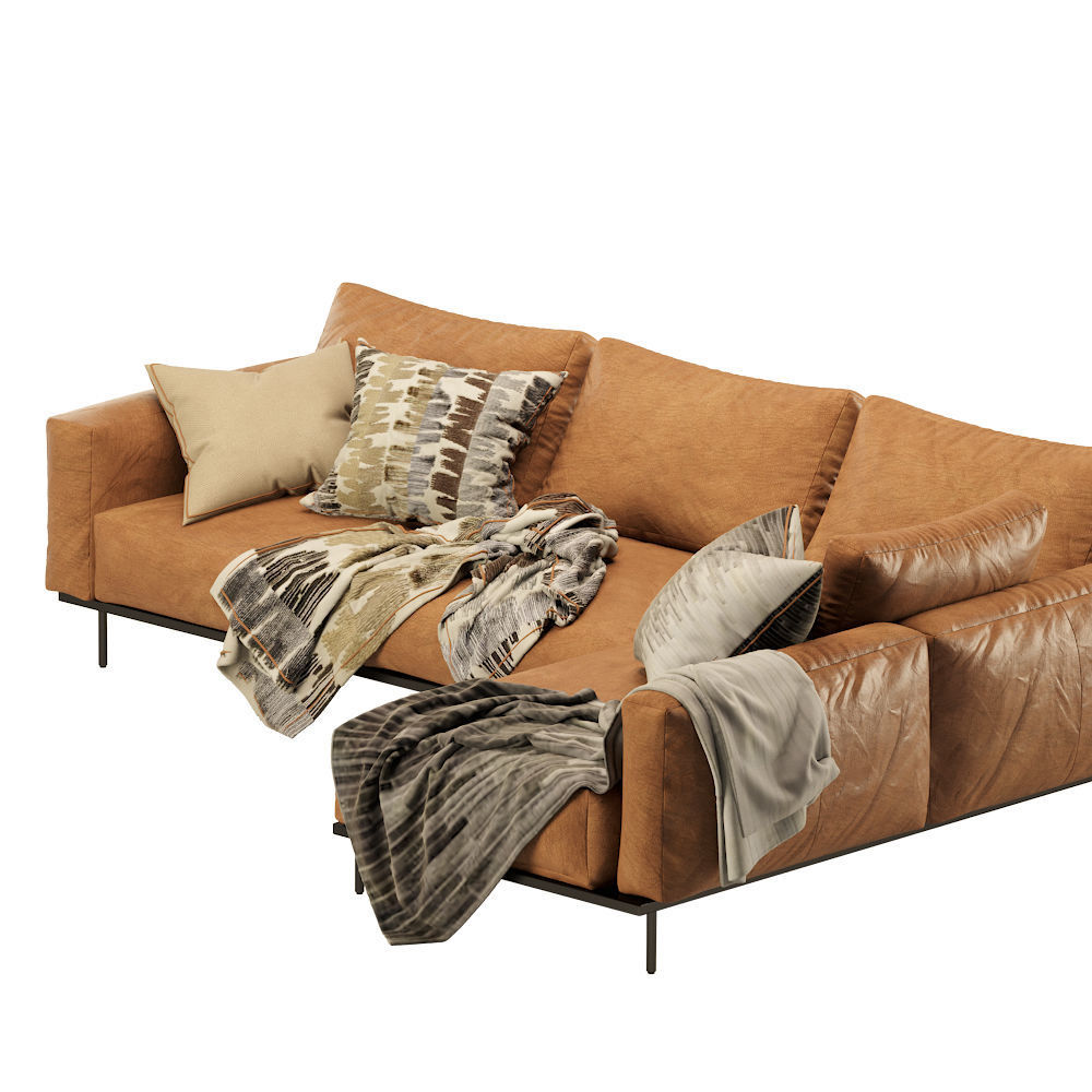 Coco Republic The Mateo Modular Sofa 3D model | CGTrader
