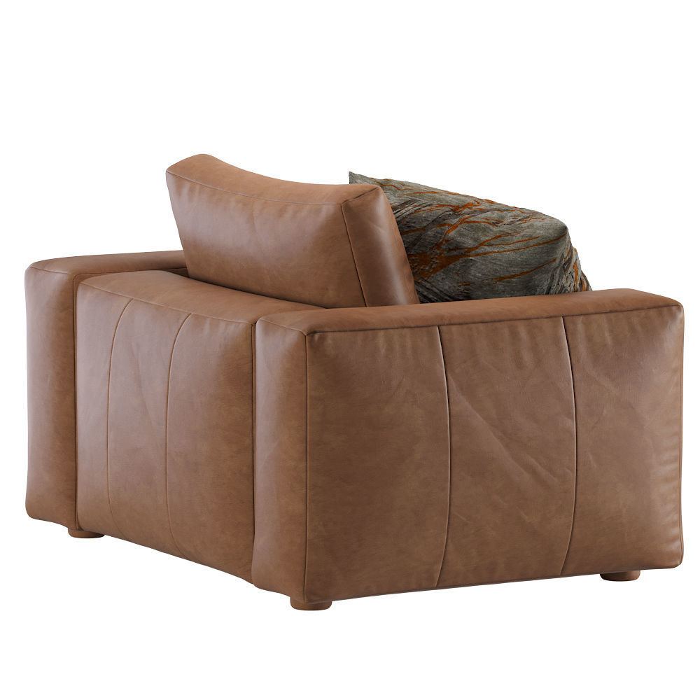 Coco Republic Soren Armchair 3D model | CGTrader