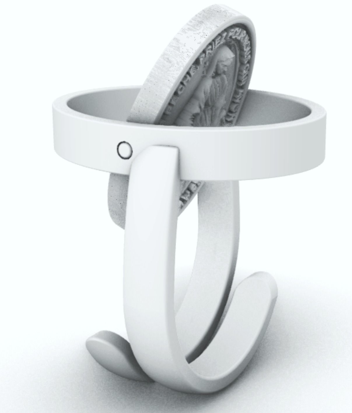 Our Lady Graces Ring Milagrosa 3D print model 3D model 3D printable ...
