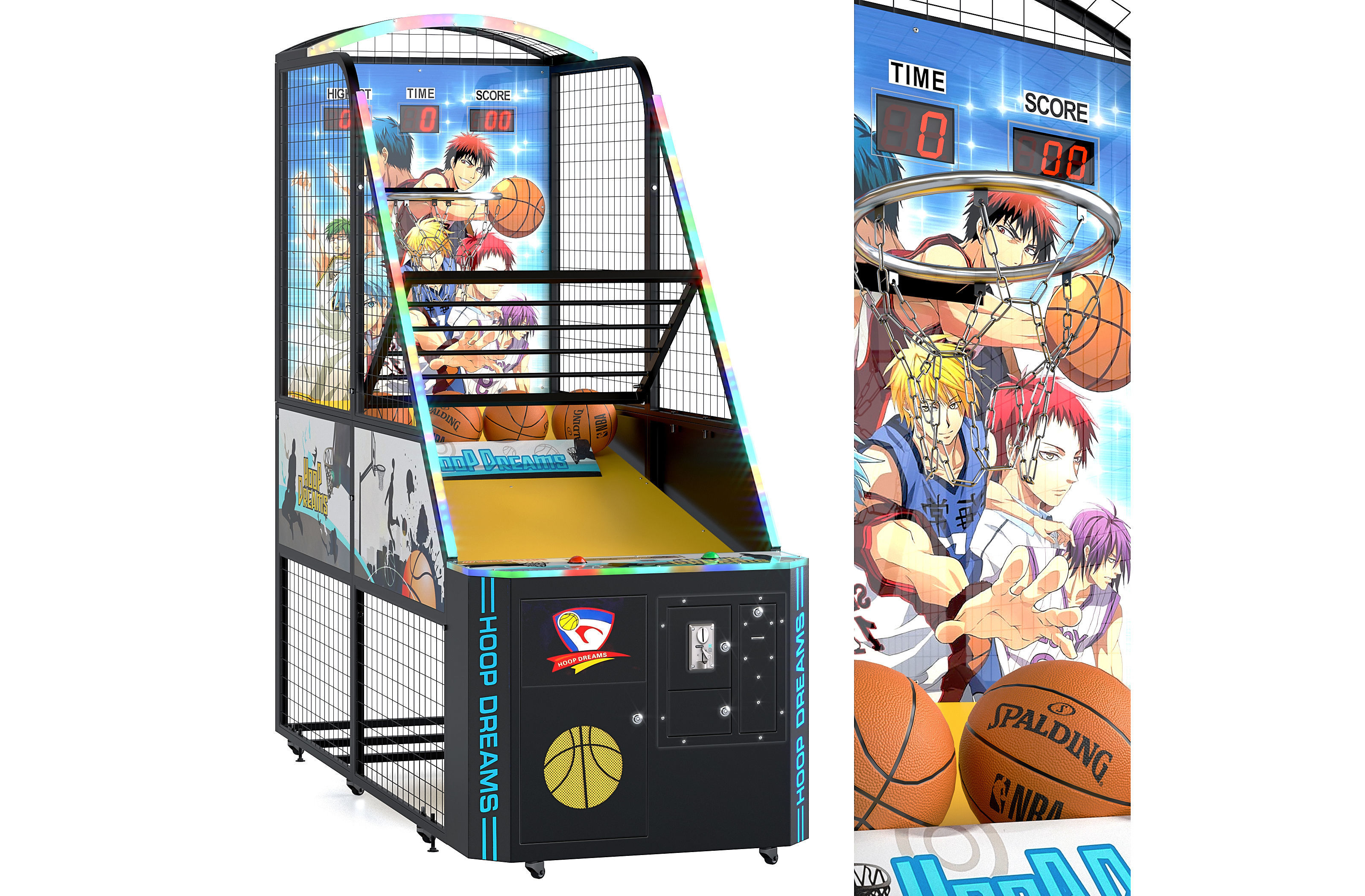 Hoop Dreams Basketball Game Machine 3D model | CGTrader