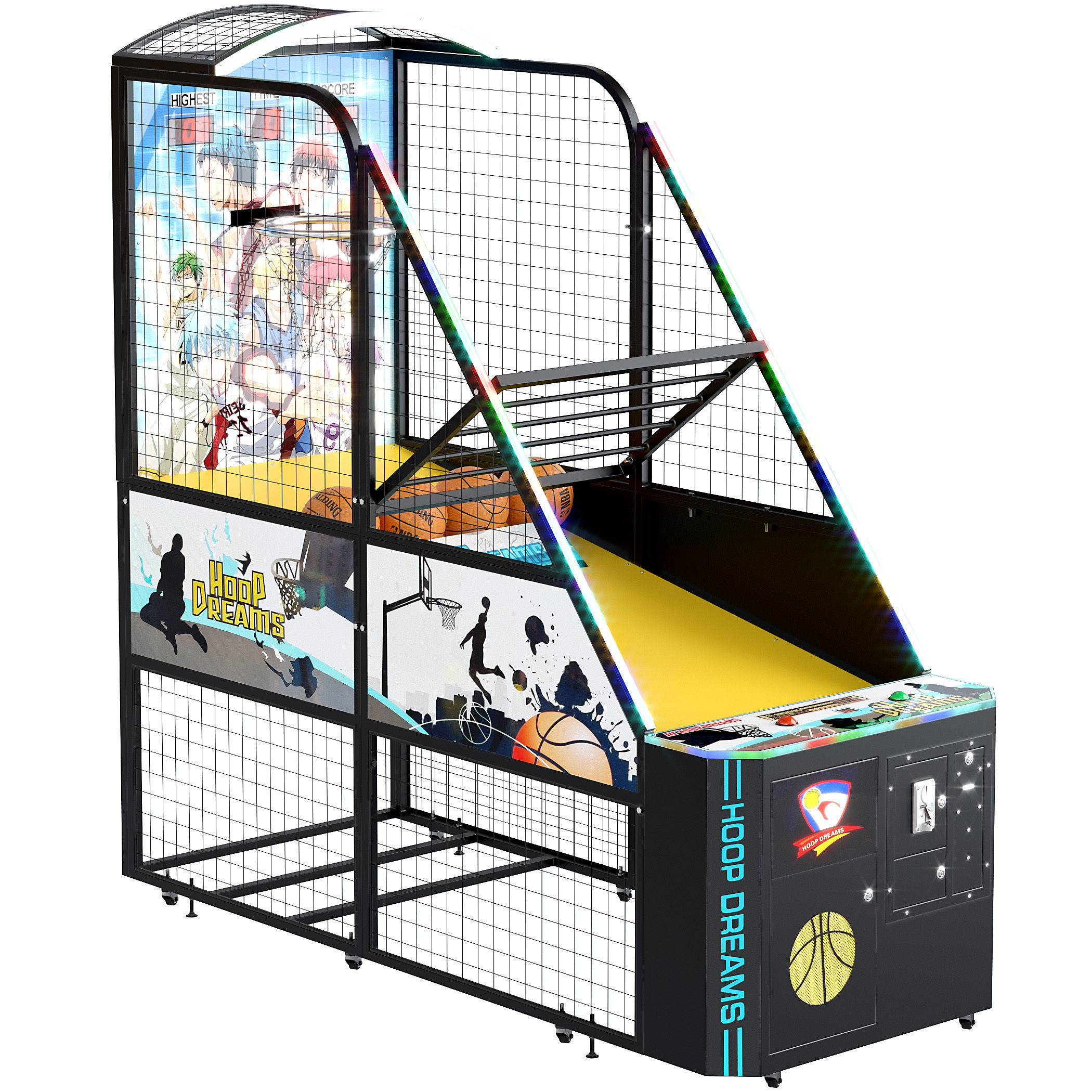 Hoop Dreams Basketball Game Machine 3D model | CGTrader