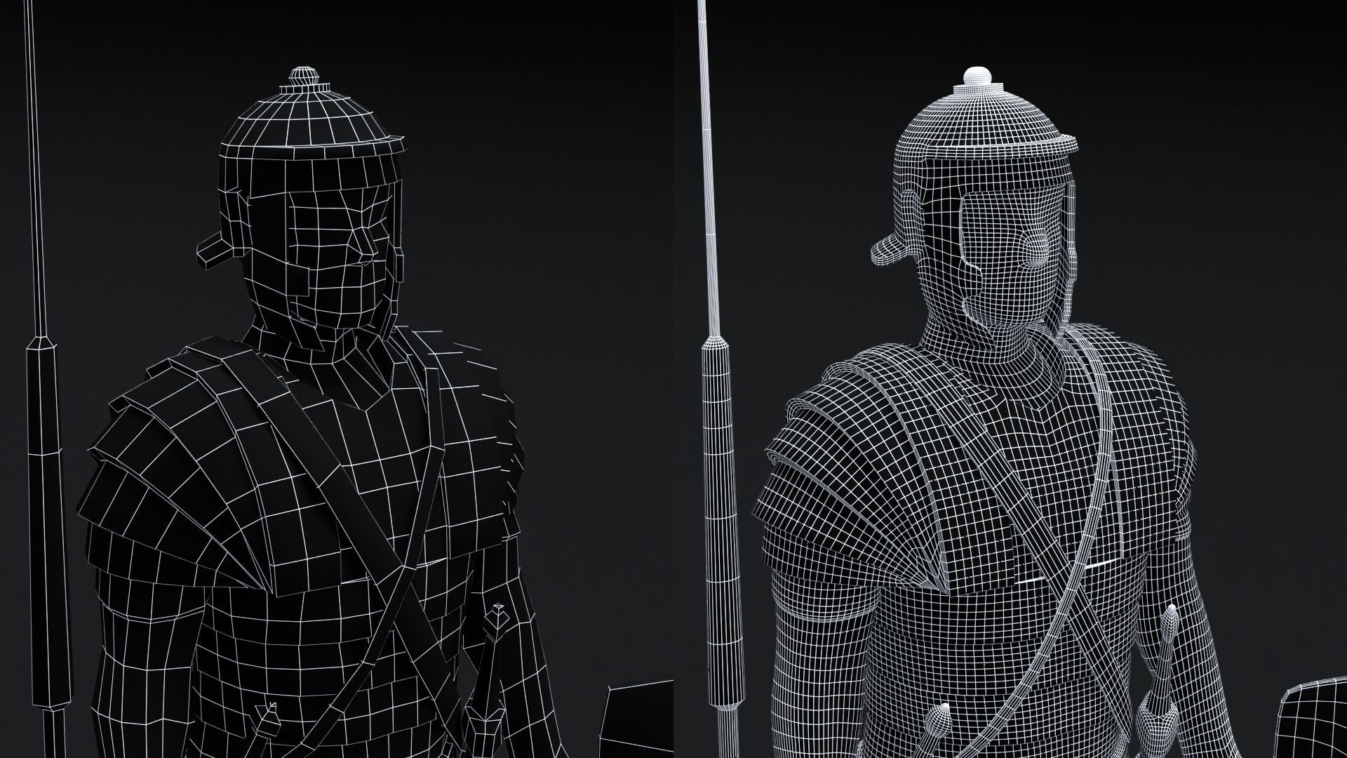 3D model Roman Soldier 2 VR / AR / low-poly | CGTrader