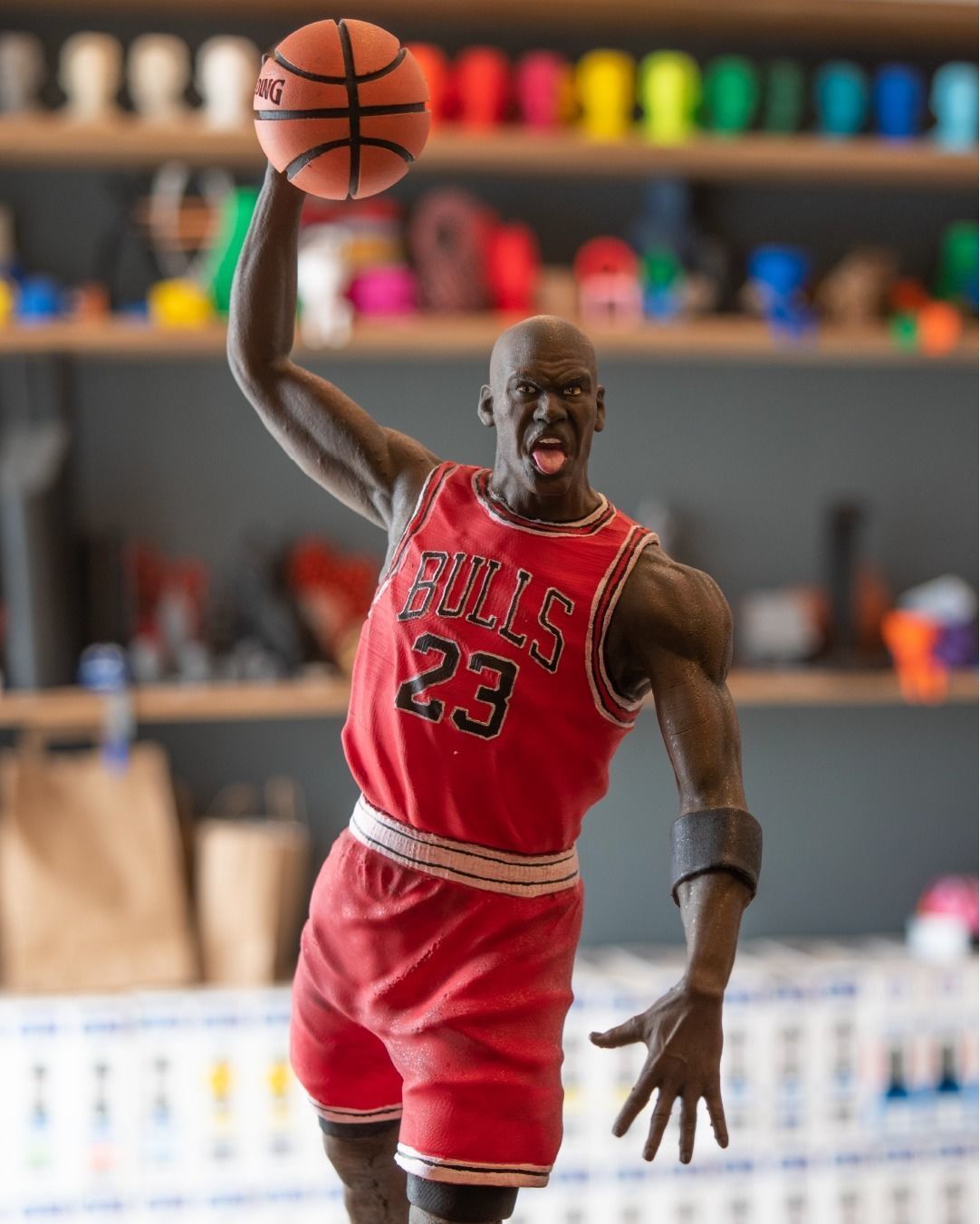 Air Jordan Figurine 3D Printing 16 inch 41 cm tall 3D model 3D ...