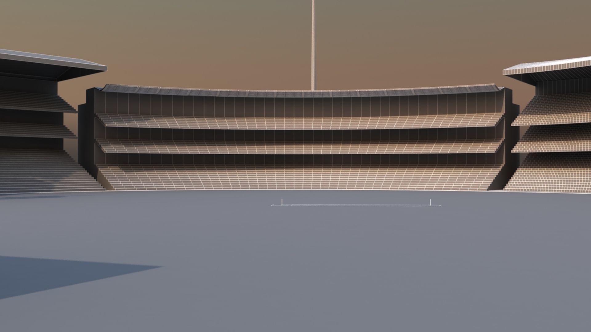 Kensington Oval Cricket Stadium 3D model | CGTrader