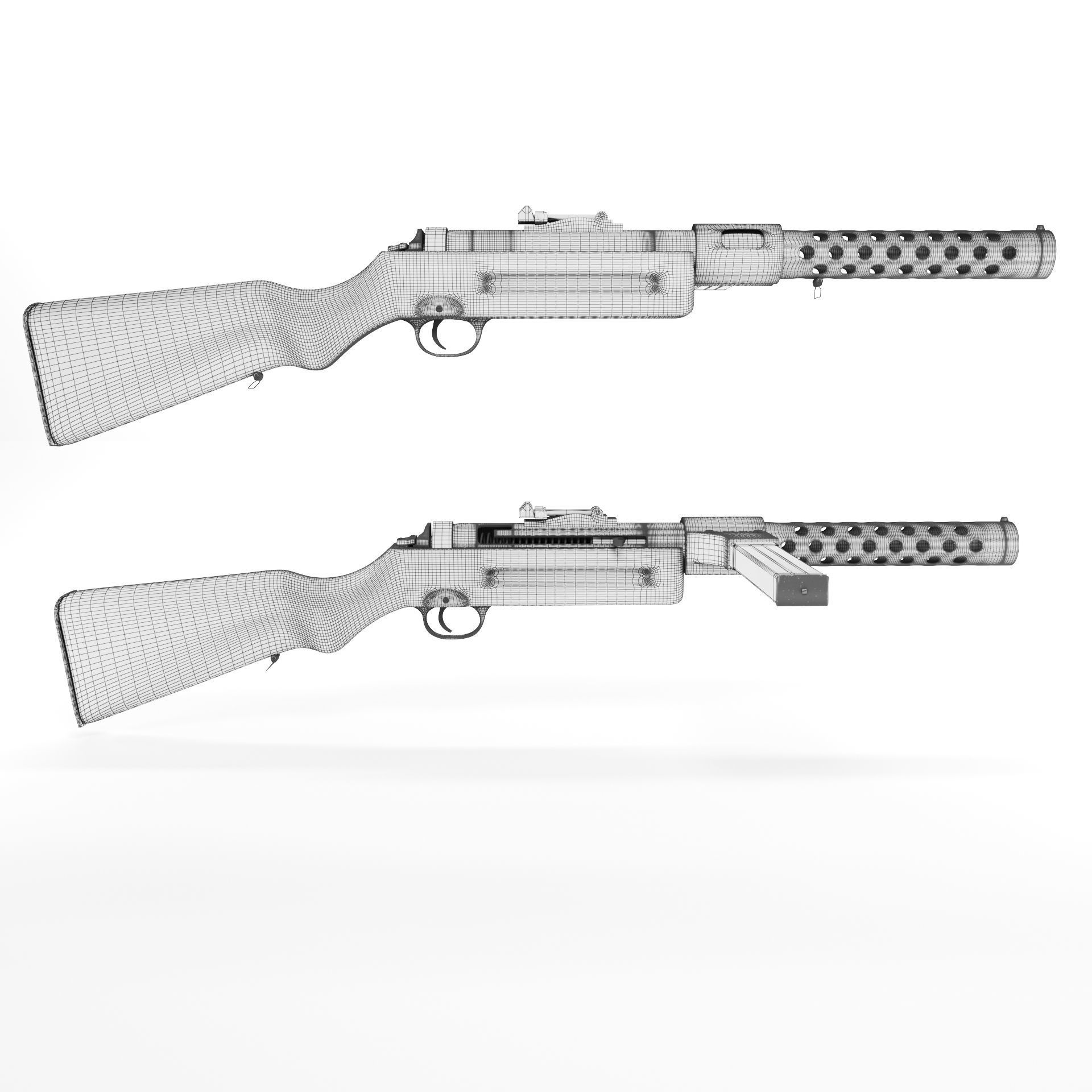 Bergmann MP 28 3D model | CGTrader