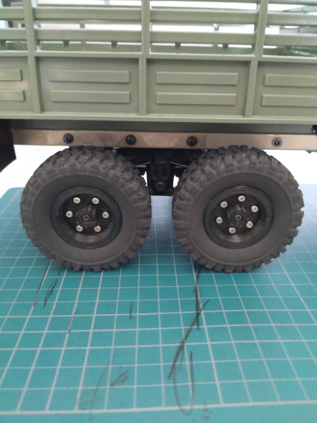 Beadlock wheel Military Truck WPL B 6x6 free 3D model 3D printable ...