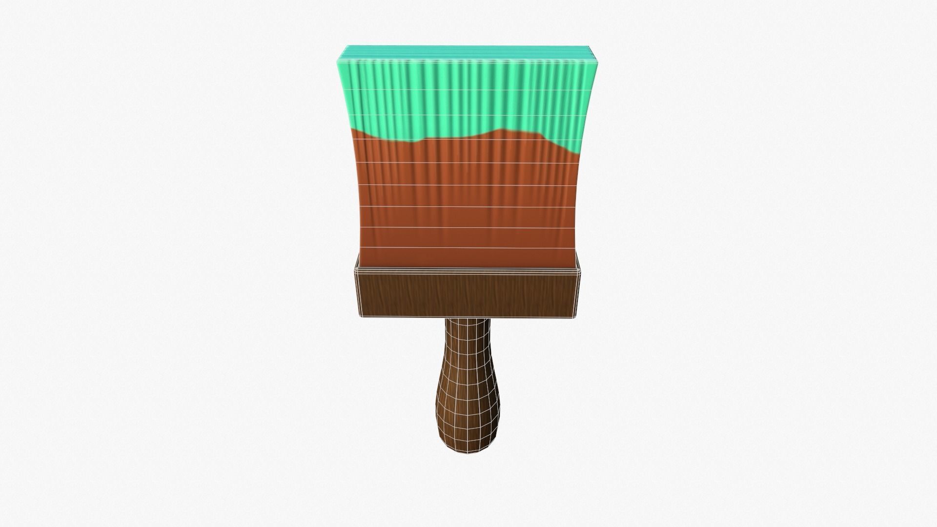 Cartoon Paintbrush free VR / AR / low-poly 3D model | CGTrader