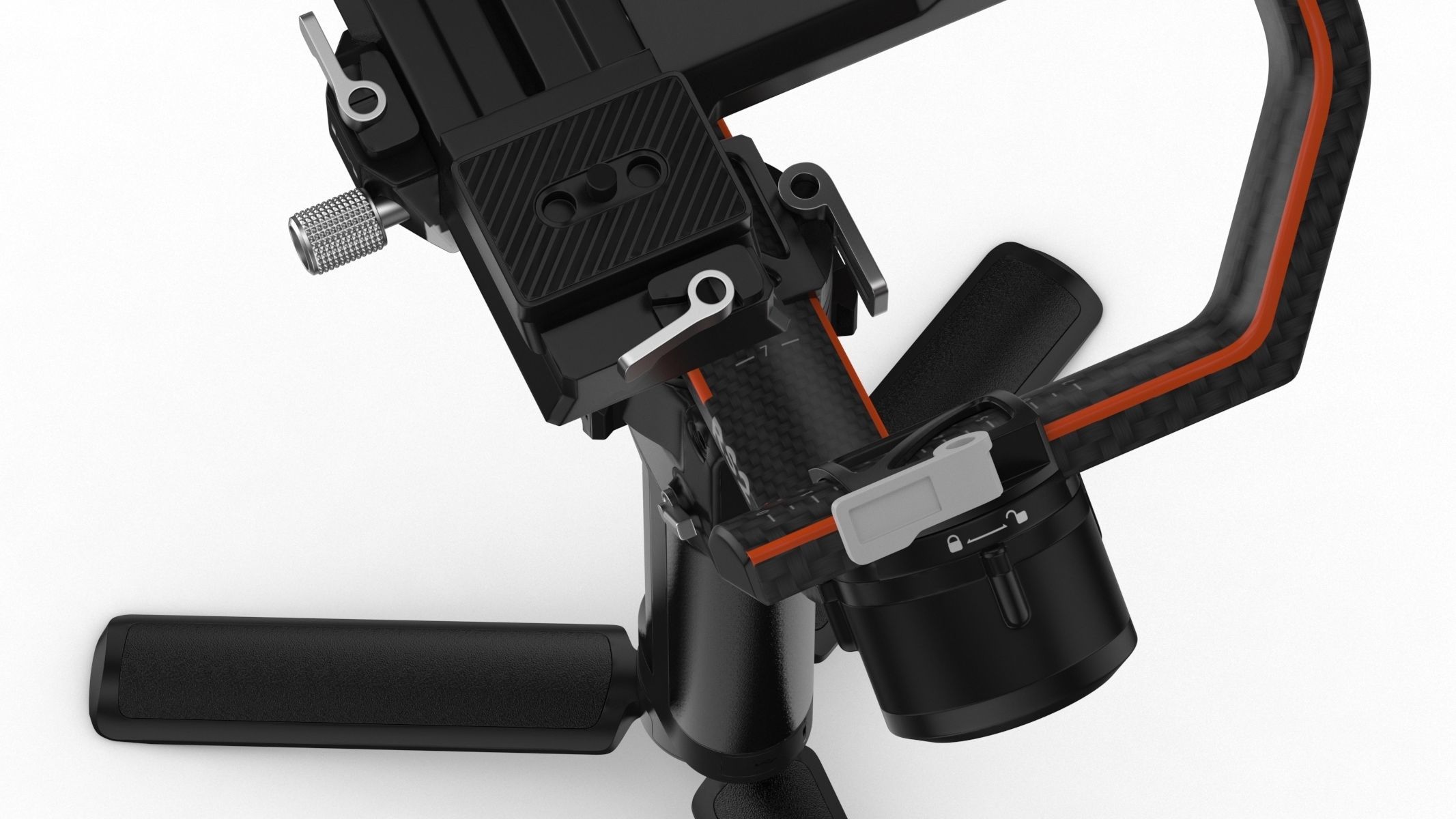 DJI Ronin RS2 Gimbal 3D model | CGTrader