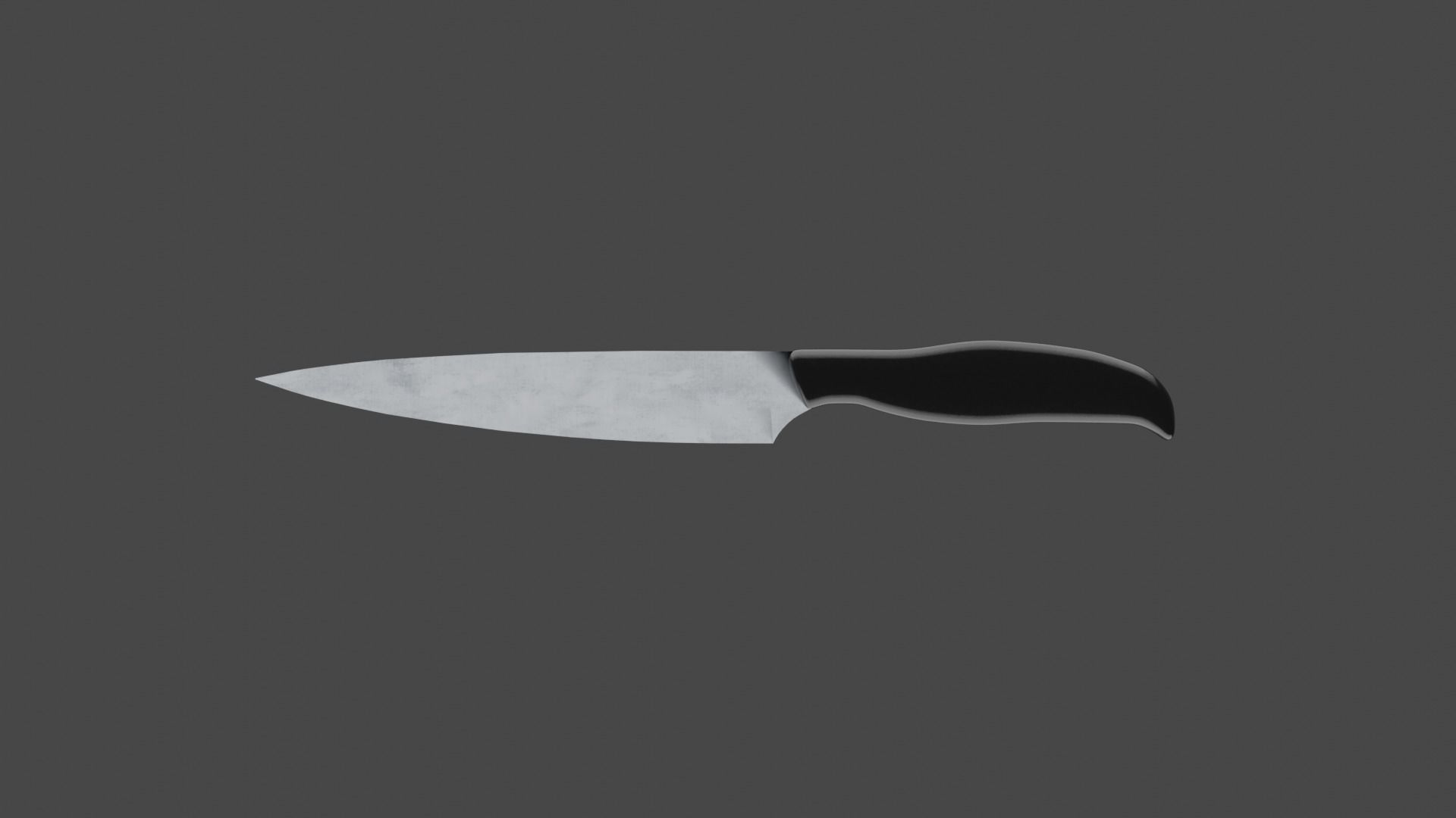 Kitchen Knife free 3D model | CGTrader