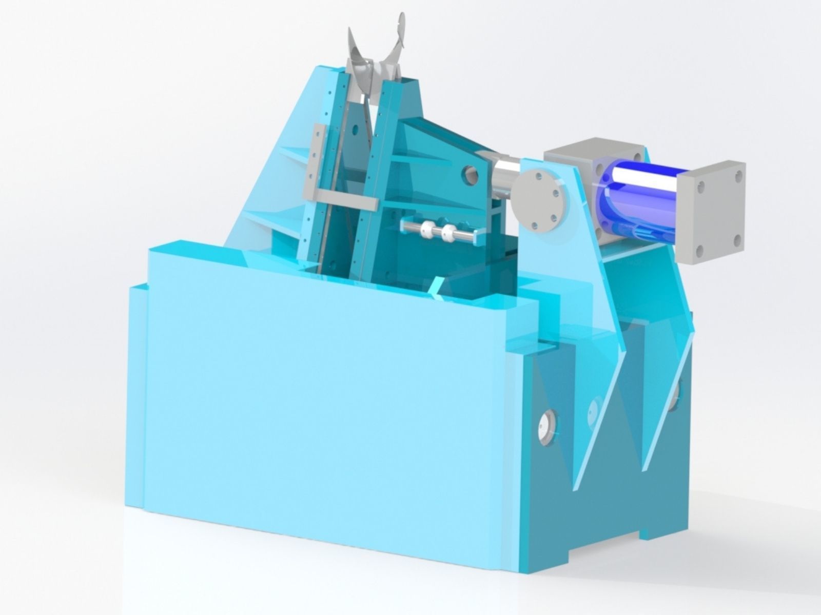 Helix screw bending machine 3D model 3D printable | CGTrader