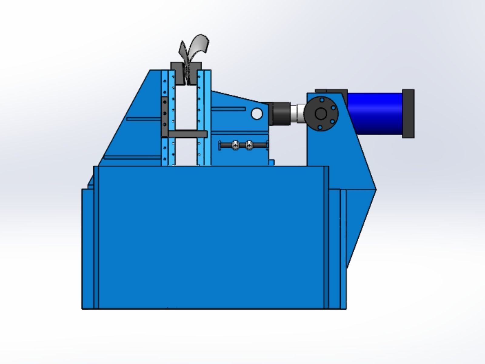 Helix screw bending machine 3D model 3D printable | CGTrader