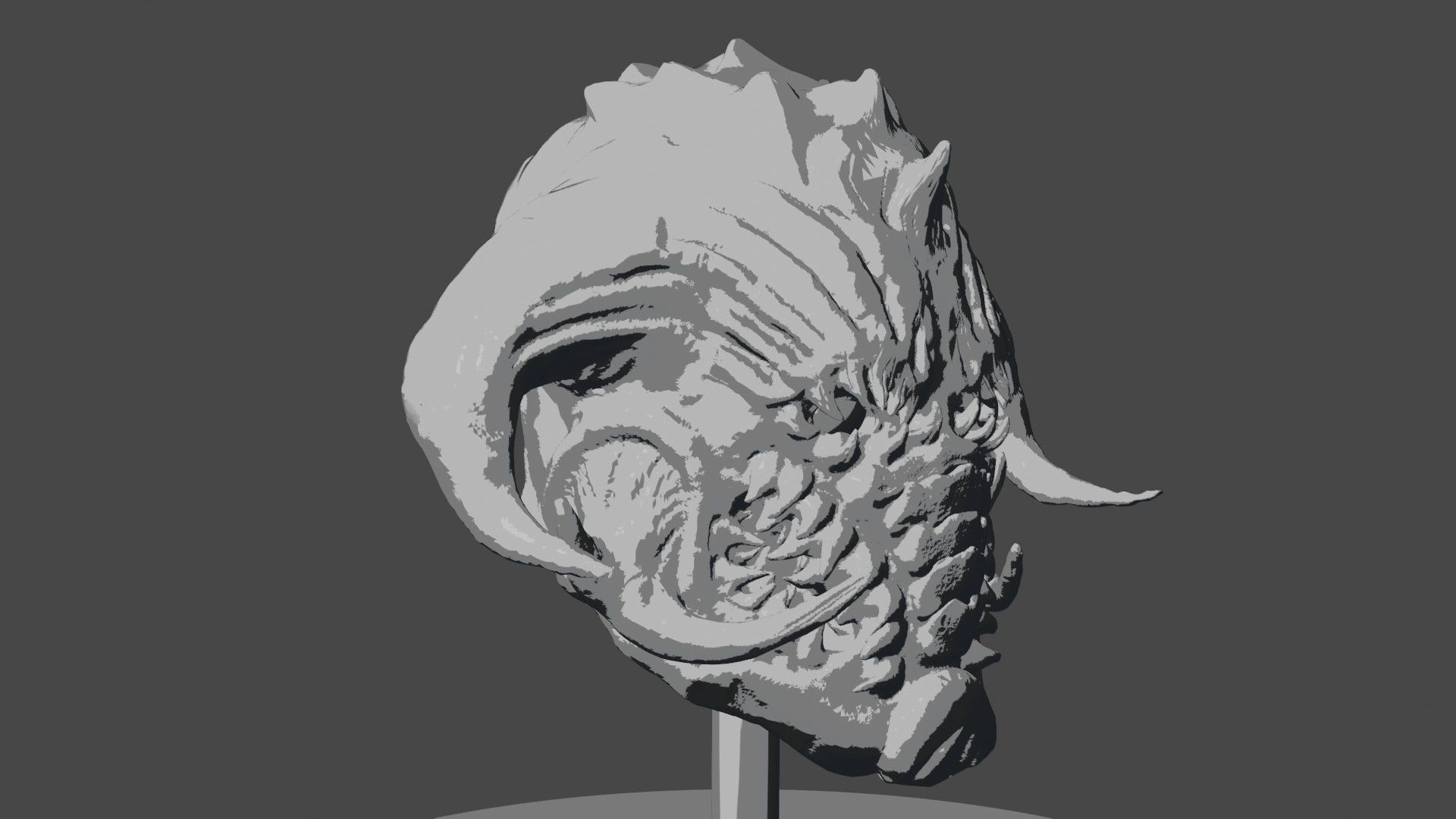 DEMON MASK 3D model | CGTrader