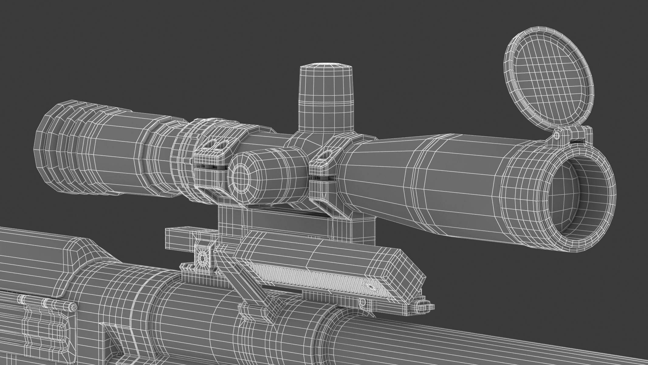 KSVK 12 Sniper Rifle 3D model | CGTrader