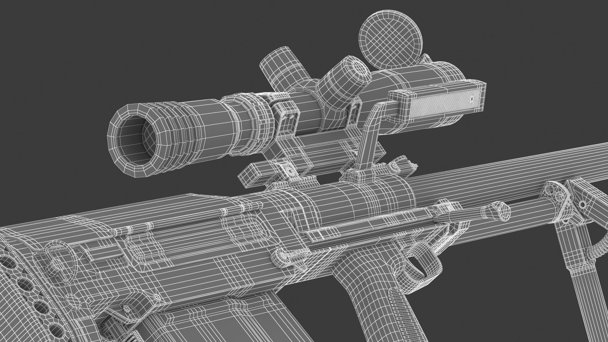 KSVK 12 Sniper Rifle 3D model | CGTrader