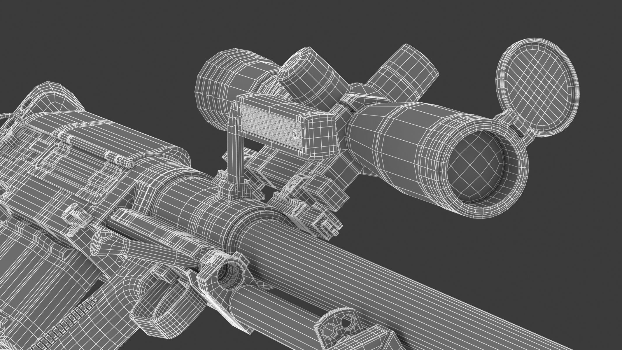 KSVK 12 Sniper Rifle 3D model | CGTrader