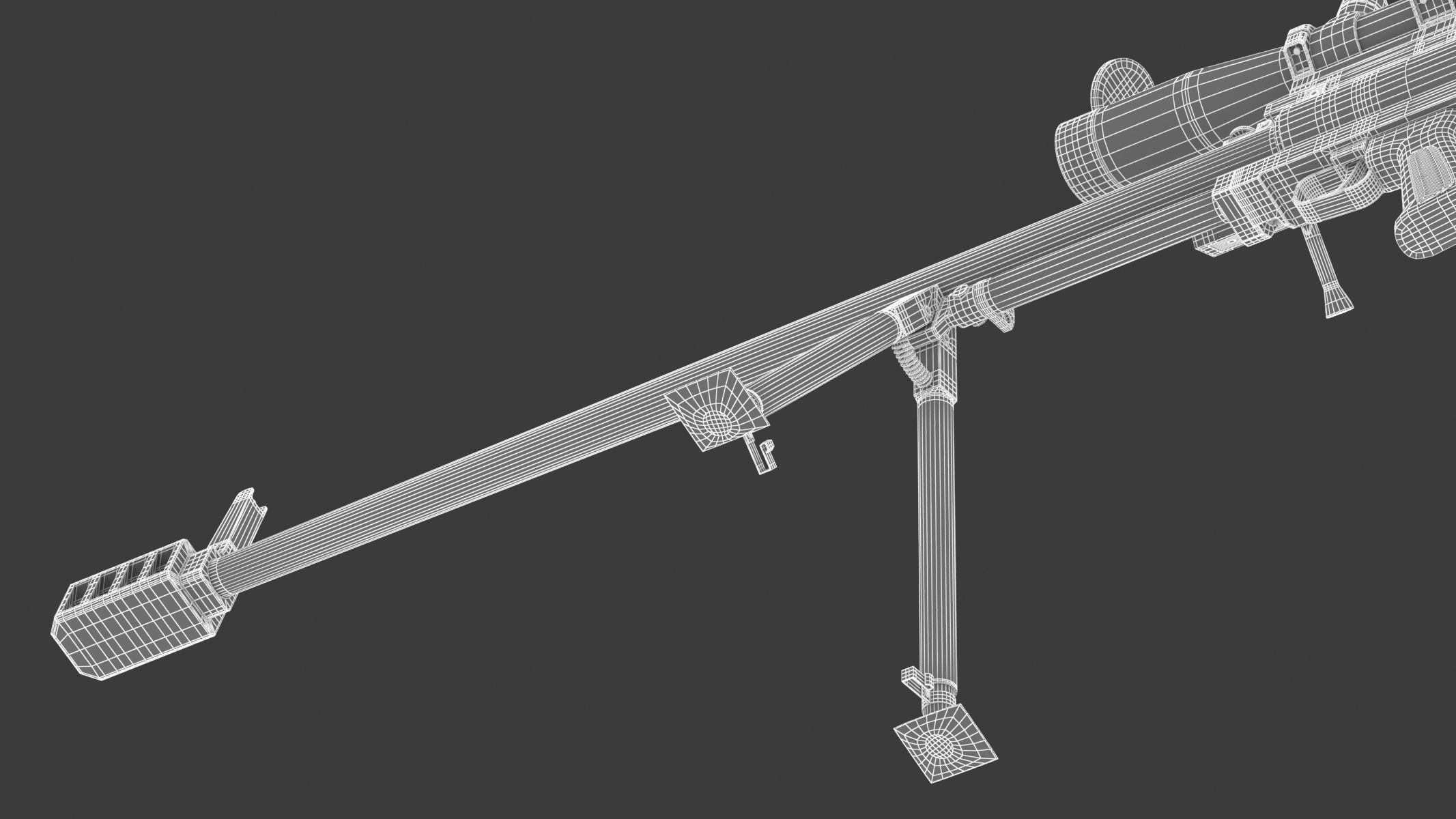 KSVK 12 Sniper Rifle 3D model | CGTrader