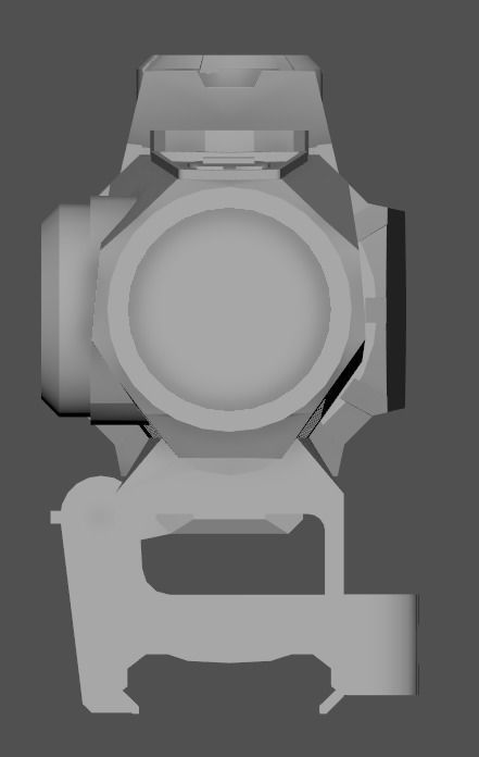 3D model Sig Sauer - Romeo 5 Red Dot Sight VR / AR / low-poly | CGTrader