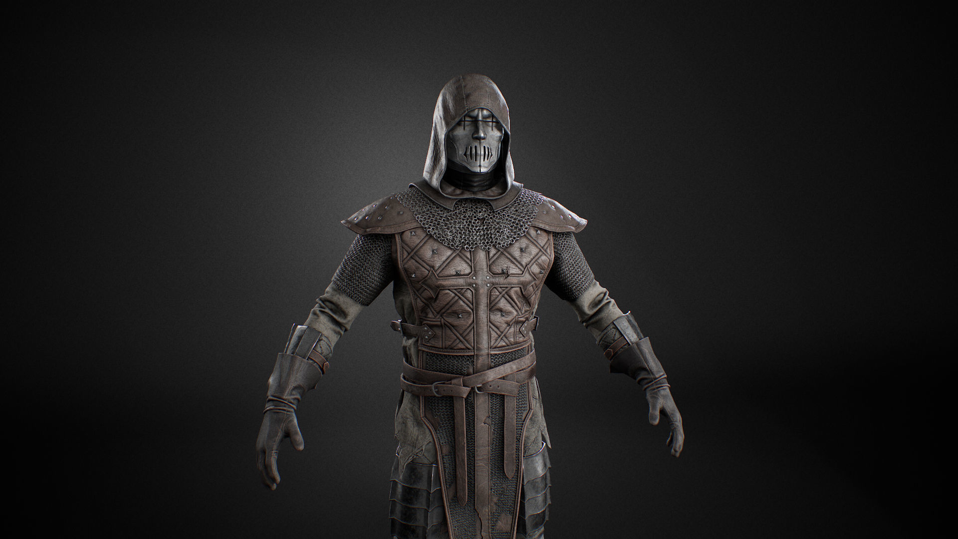 3D model Executioner VR / AR / low-poly rigged | CGTrader