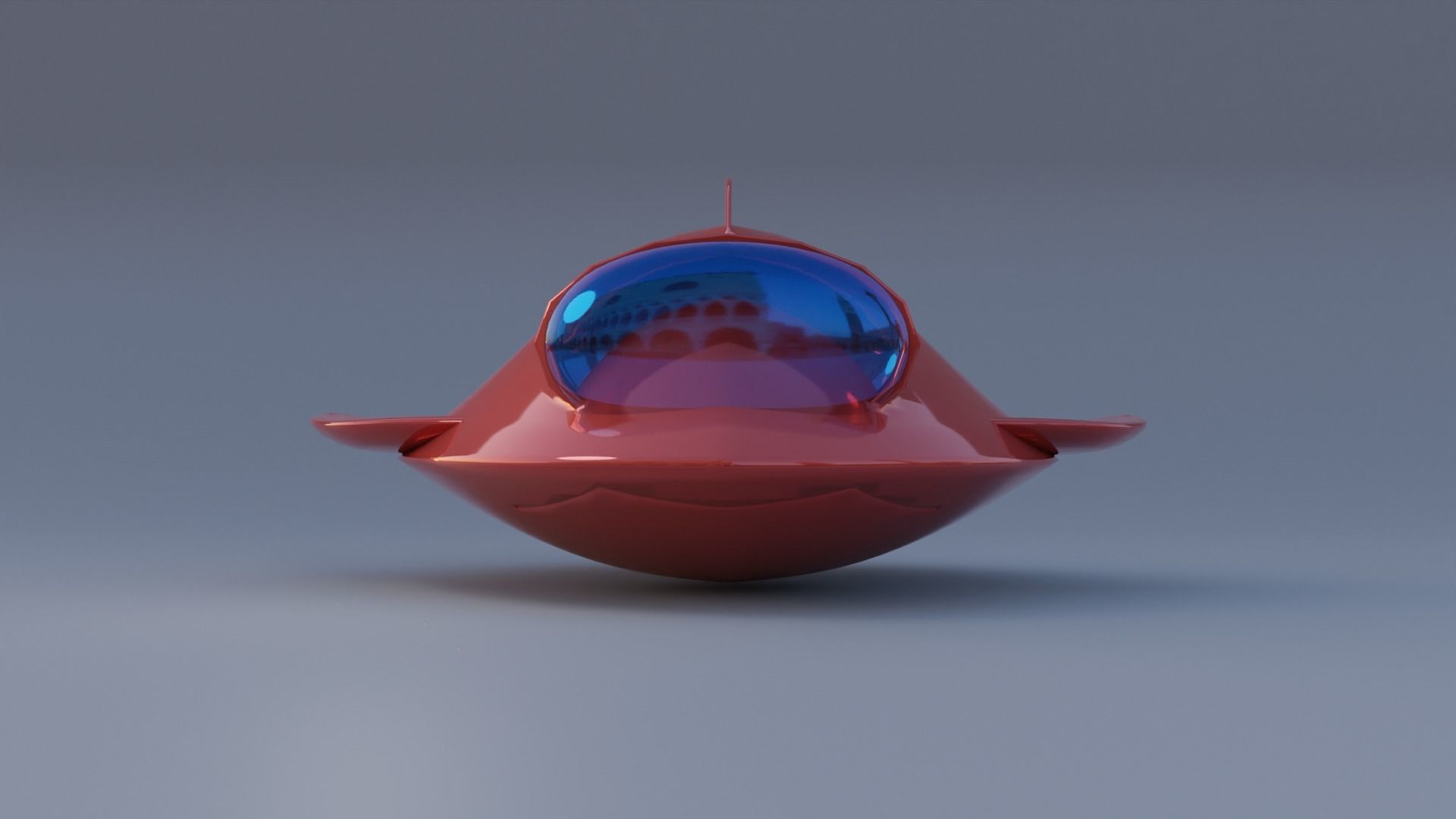 3D model spaceship fish VR / AR / low-poly | CGTrader